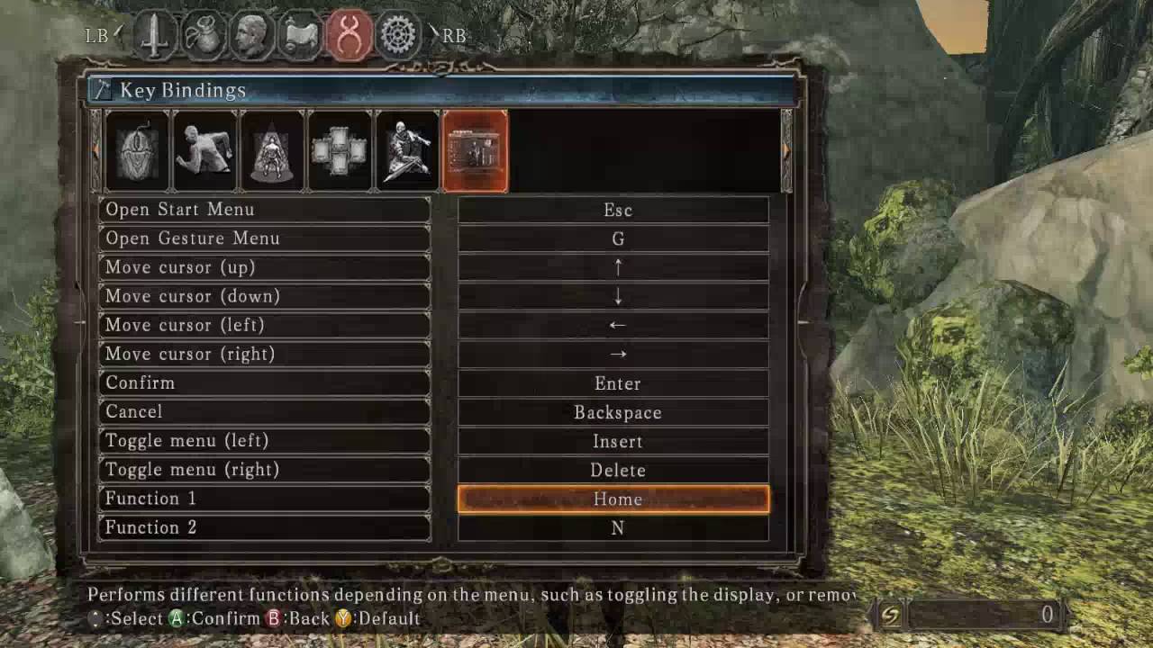 Dark Souls 2 Keyboard and Mouse Settings - YouTube
