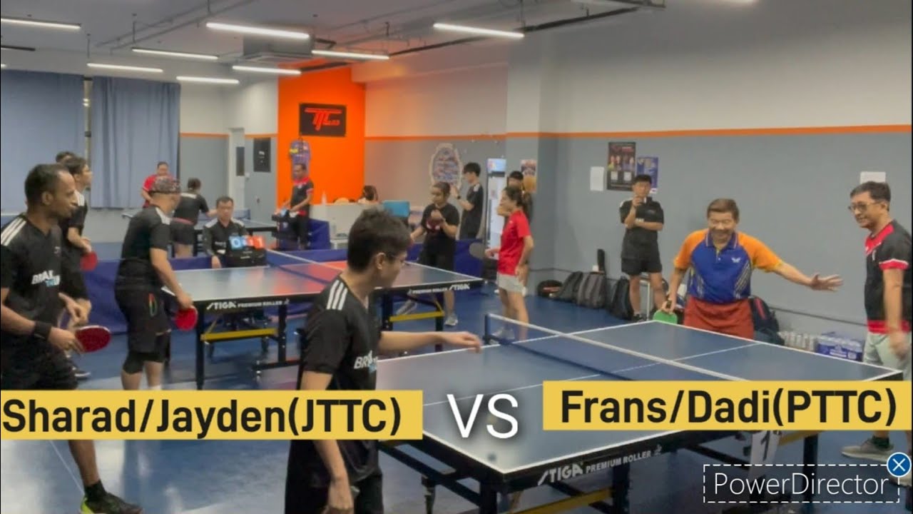 Progressive TT Club vs Jurong TT ClubFriendly Tournament- Frans/Dadi vs ...