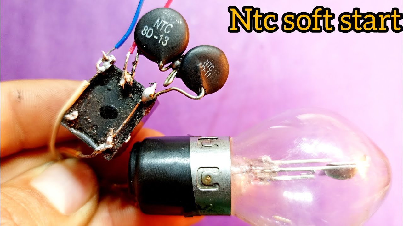 New project!!! Soft starter circuit - NTC ile soft starter devresi ...