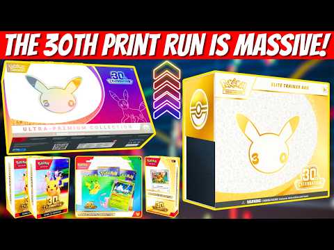 The Pokémon 30th Set Is Being Printed Like CRAZY... But Will You Find It?