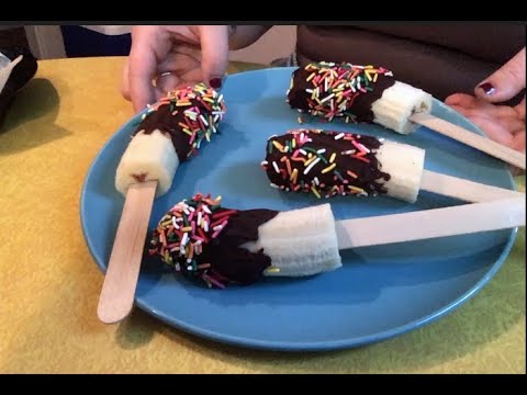 SUMMER Week 5 - Banana Split Pops! - YouTube