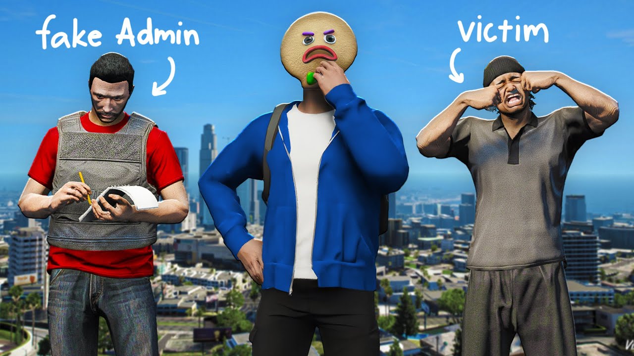I Trolled a GTA RP Server With a FAKE Admin - YouTube