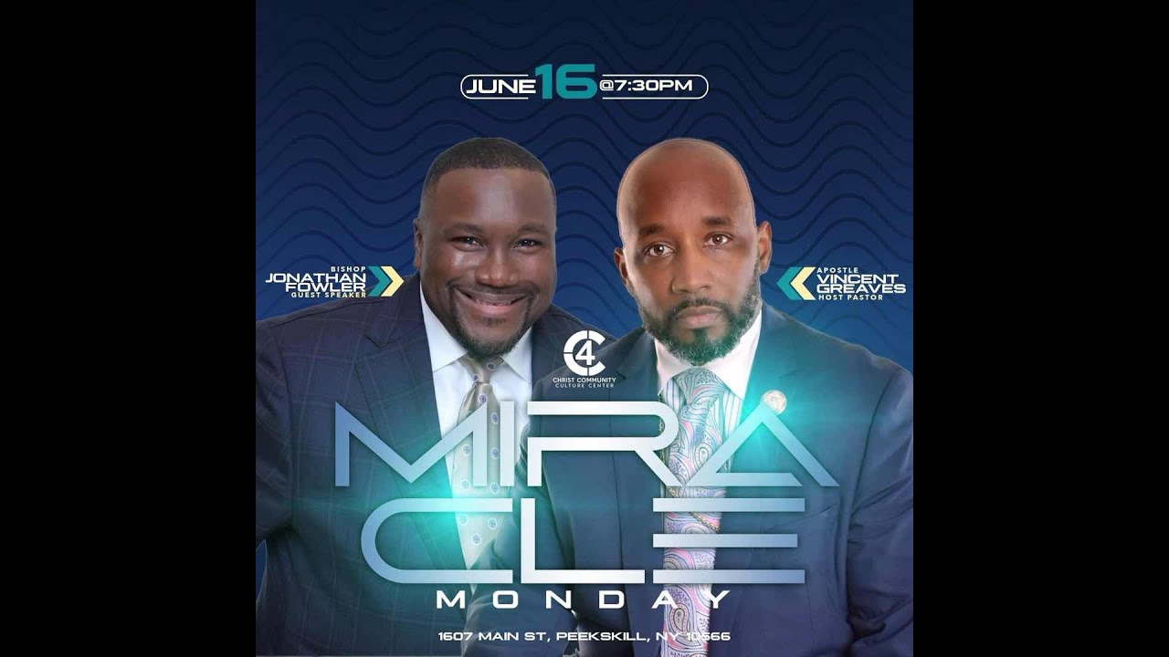 Miracle Monday w/ Bishop Jonathan Fowler - YouTube