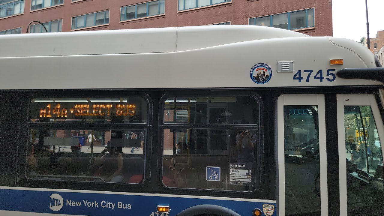 MTA 2012 New Flyer Xcelsior XD60 On The M14A-SBS At Irving Place/14th ...