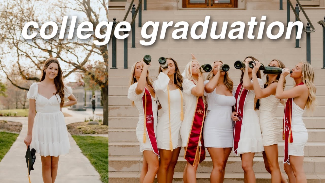 college graduation vlog! *the end of an era* - YouTube