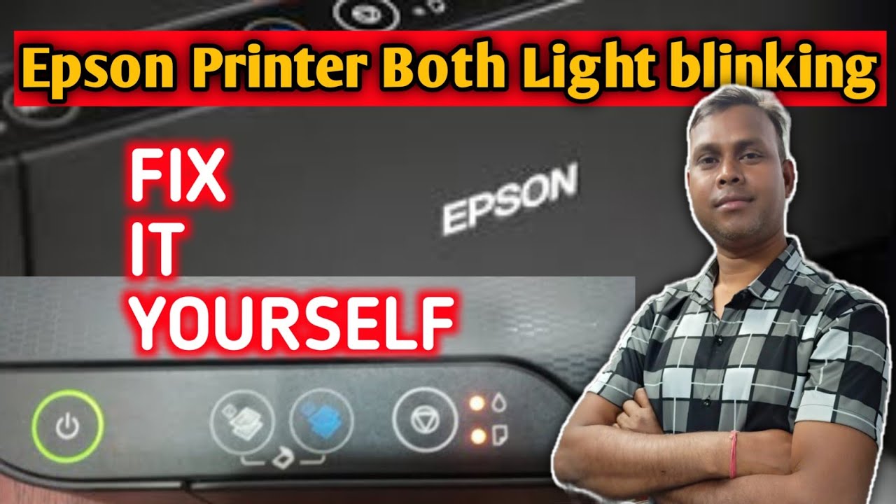 L3110 Printer Repair || Both Light Blink Problems || Printer रिपेयर ...