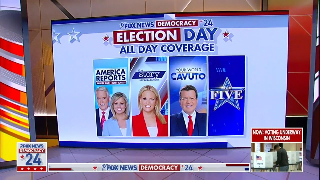 Fox's 2024 Election Day Coverage - 12pm to 6pm [No Commercials] - YouTube