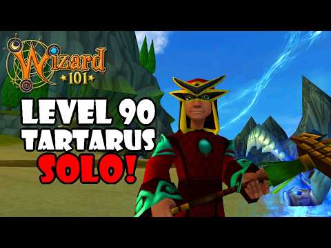 Wizard101 The Level 90 Fire TARTARUS SOLO Attempts BEGIN!!!