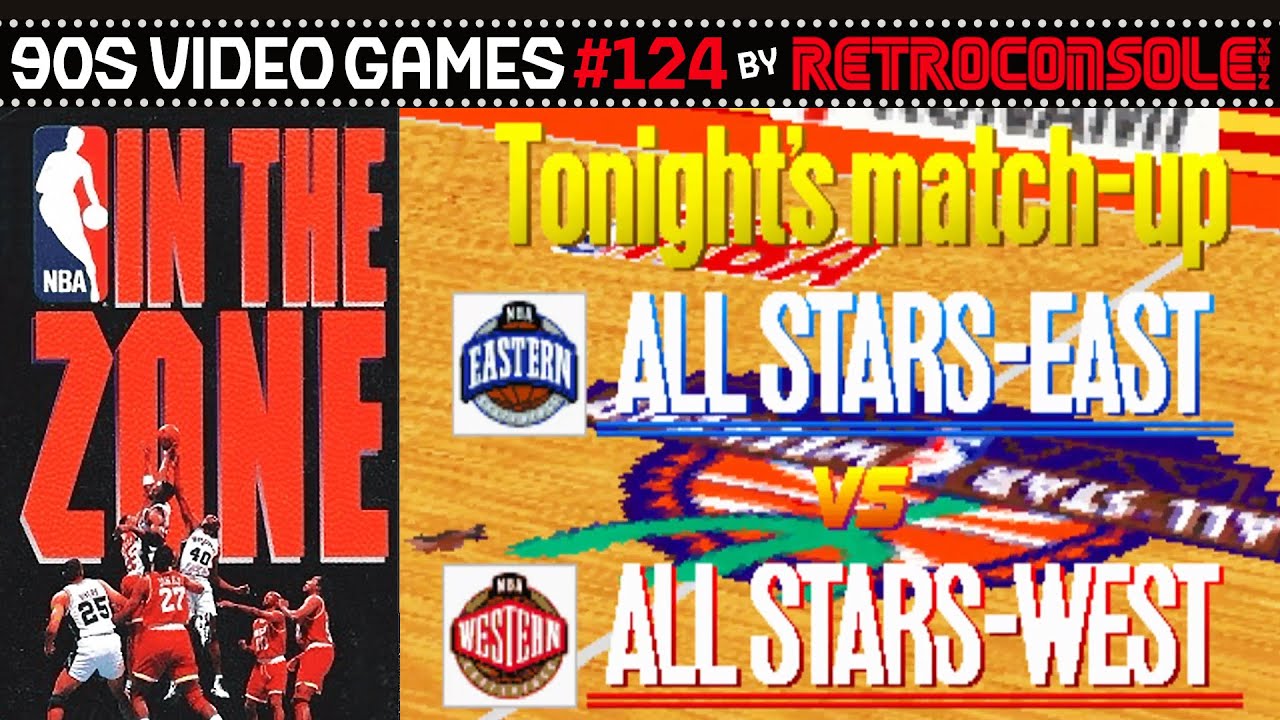 NBA in the Zone [PS1] - All Star Game - YouTube