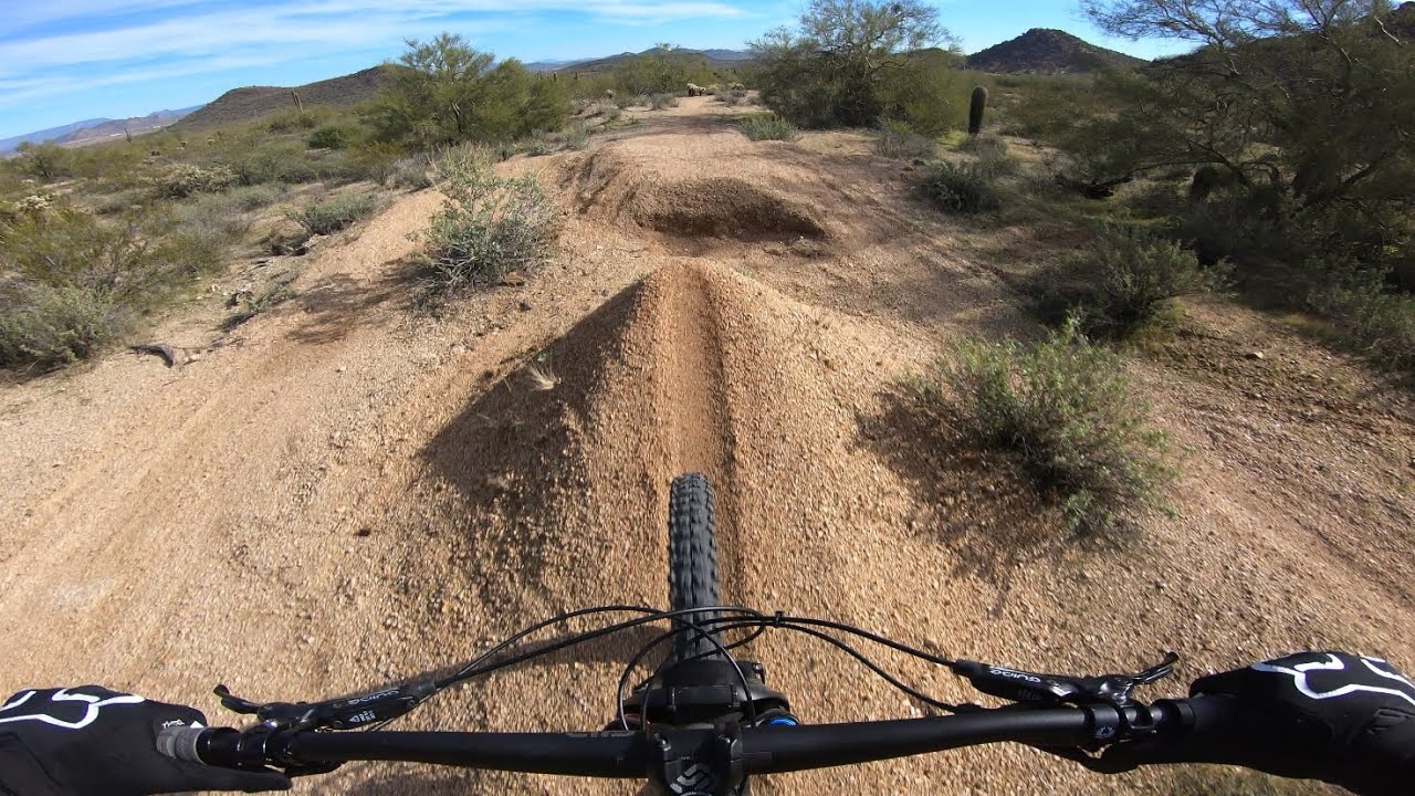 Pyramid Peak Arizona, Near Deem Hills, First Time Hitting Jumps!! - YouTube