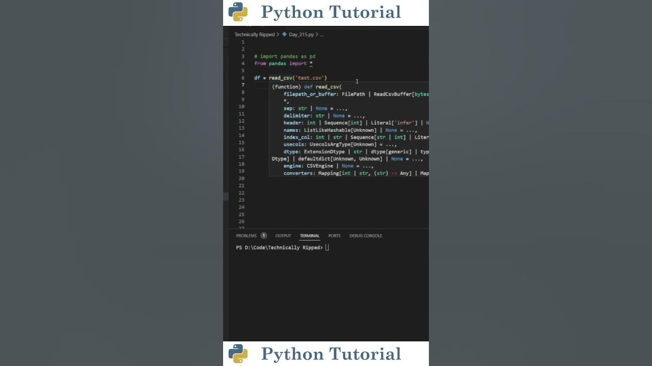 Import * From Python Library | Python Tutorial - YouTube