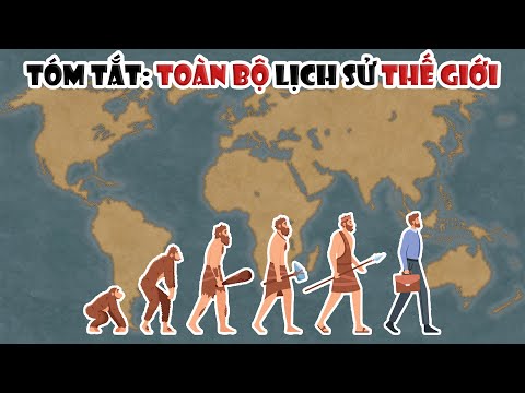 Tóm tắt: Toàn bộ lịch sử Thế Giới | Lịch sử loài Người - Từ thời đồ đá cũ đến ngày nay