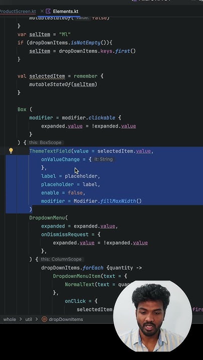 Drop Down menu in jetpack compose #androidappdevelopment #android # ...