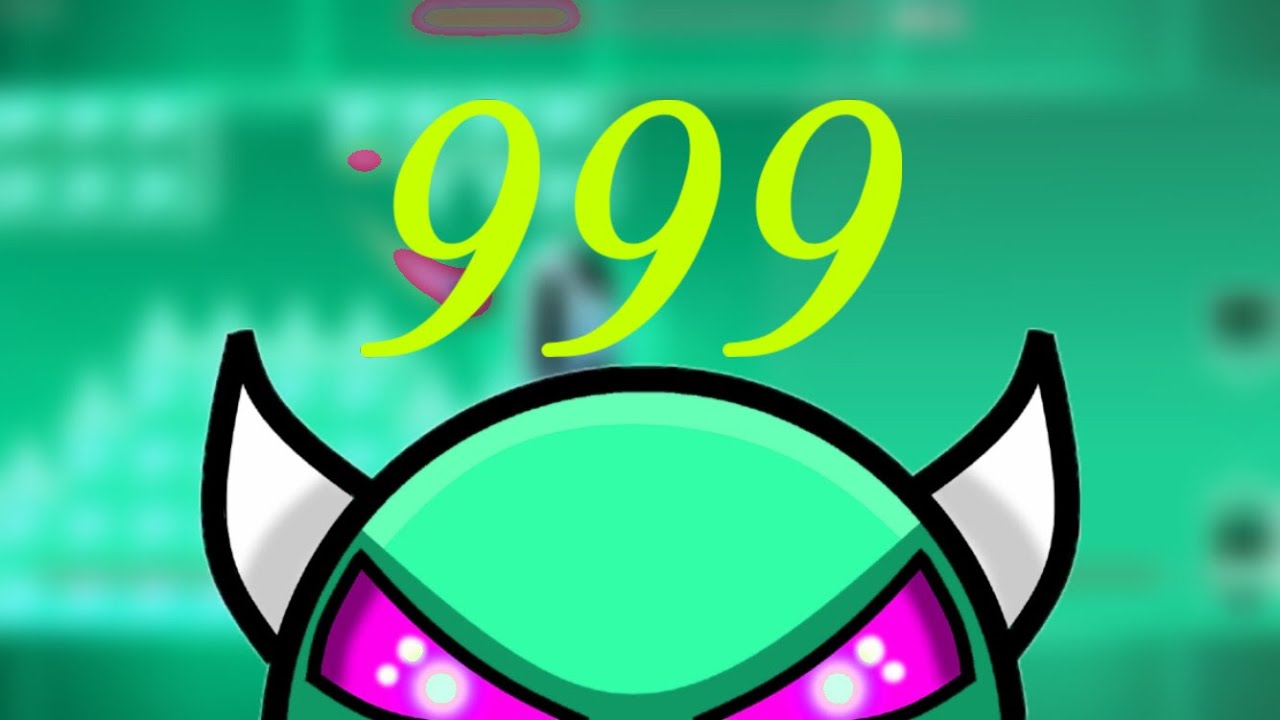 999 100% by dongchi (hard demon) | geometry dash - YouTube