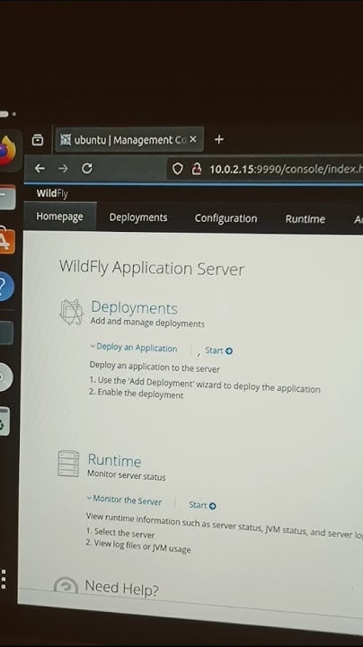 How to Install WildFly Application Server on Ubuntu - YouTube