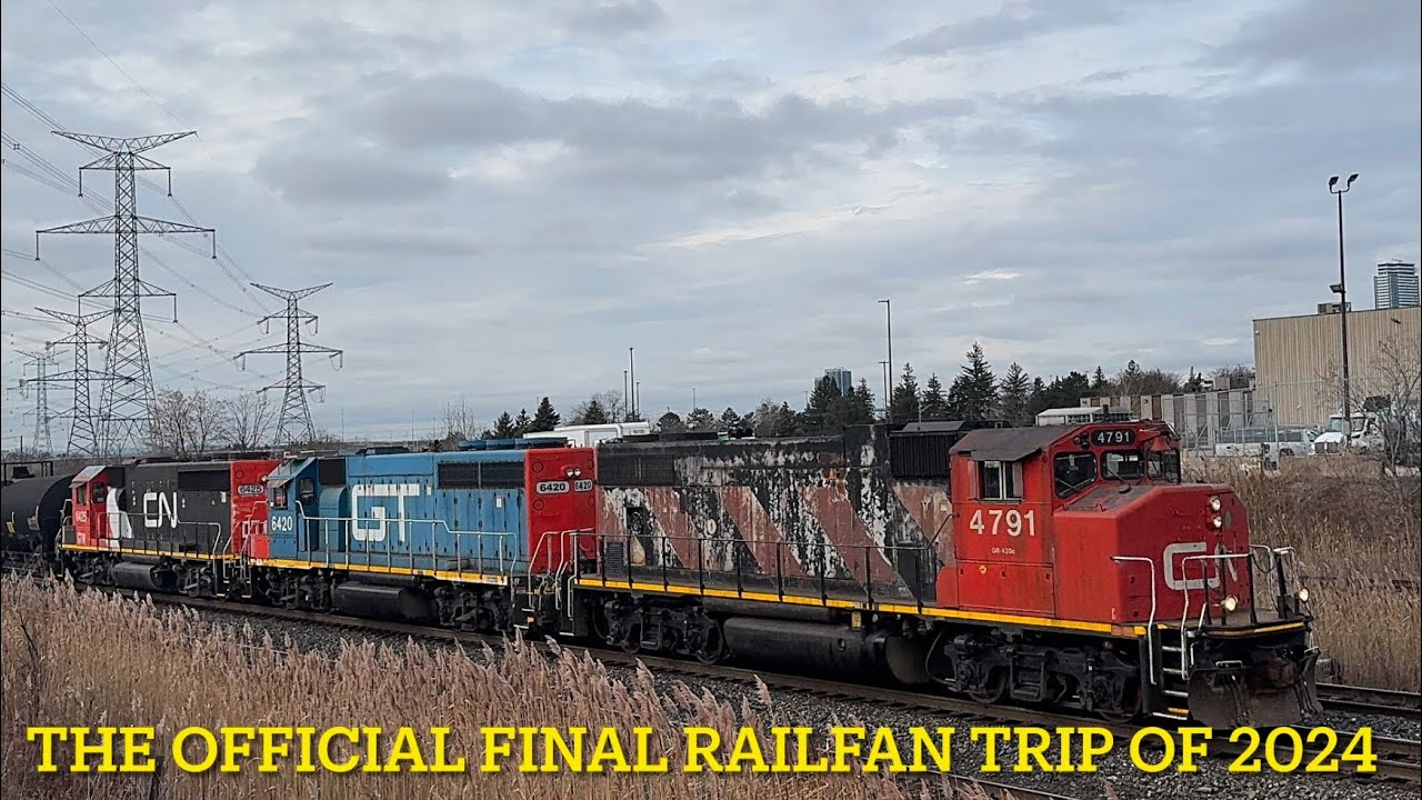 (First Video Of 2025) (GTW 6420 6425 IC 9607) The Official Final ...