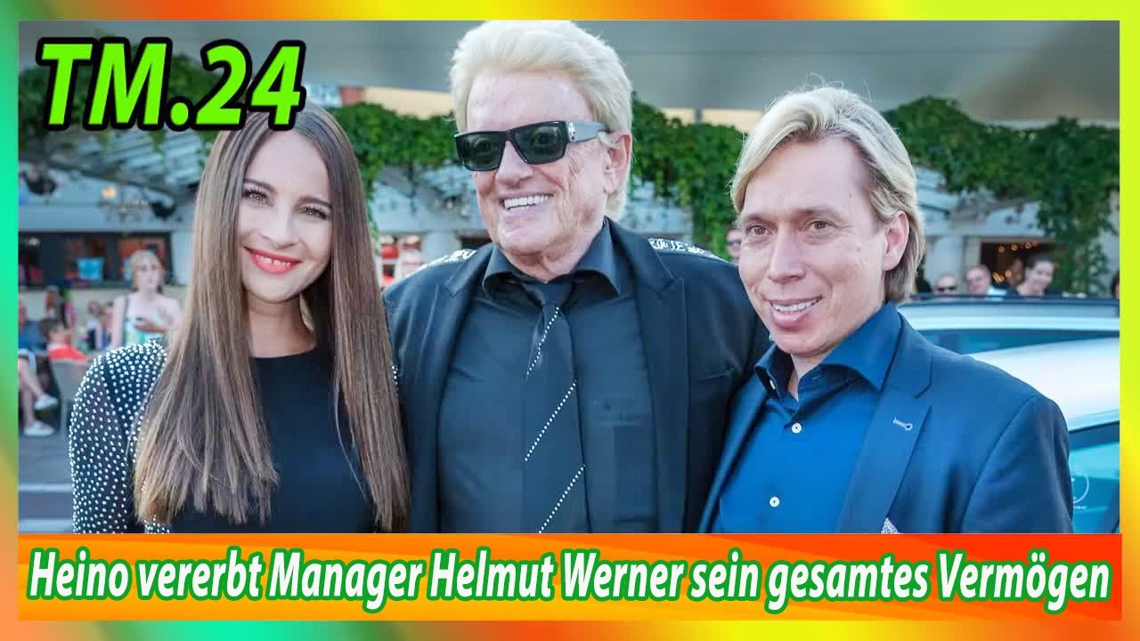 Heino vererbt Manager Helmut Werner sein gesamtes Vermögen - YouTube
