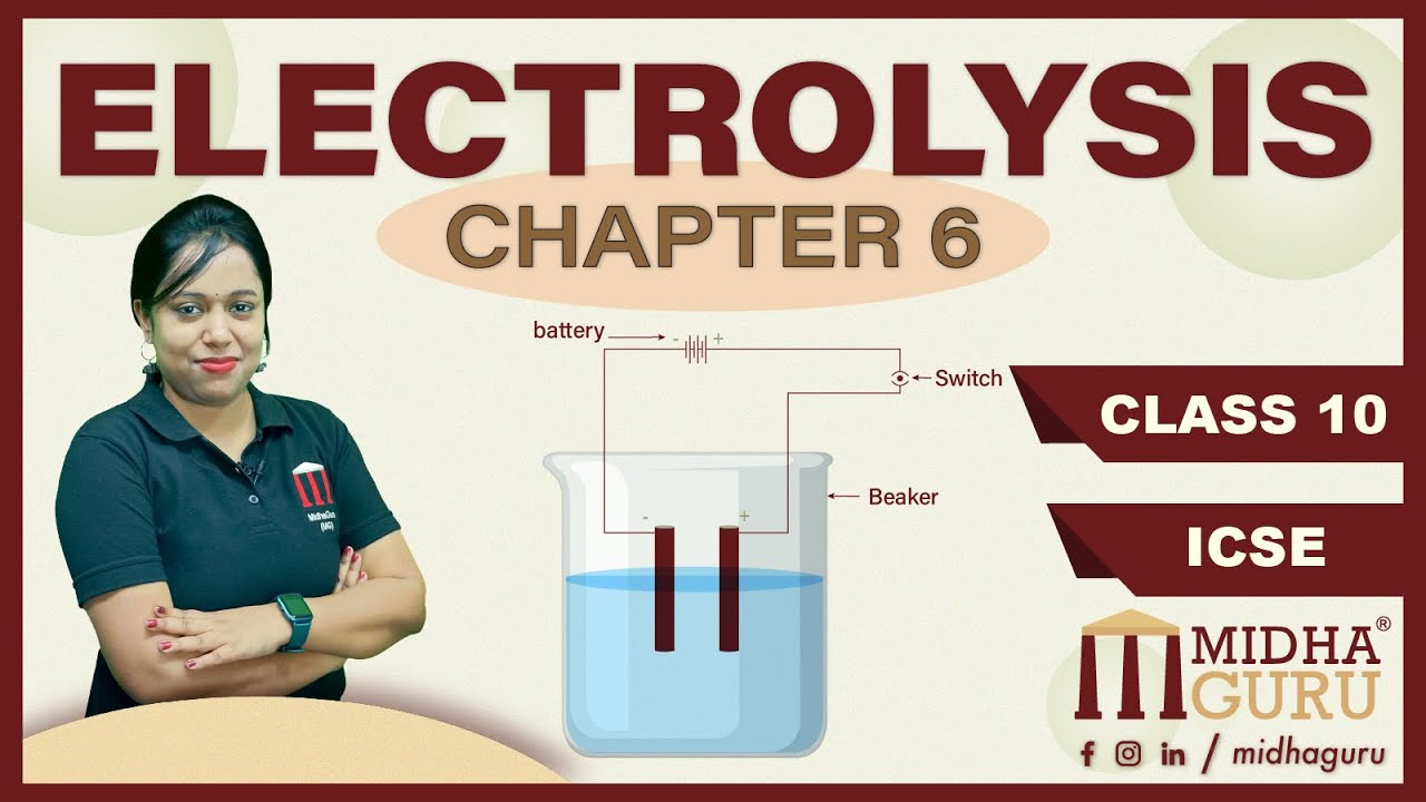 Dive into Electrolysis/ Class 10 ICSE./ Part-1 / Basic Concept of ...