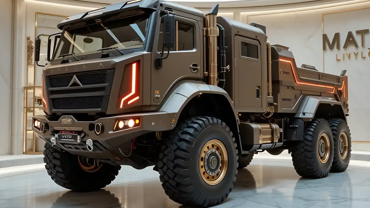 "LVSR MTR-X Beast Unleashed in Luxury Showroom – Military Power Meets ...
