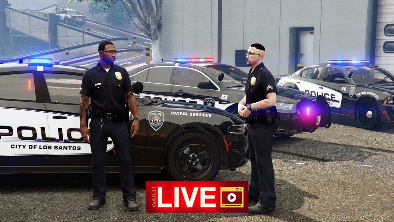 LSPDFR LIVE - New Early Release LSPD Pack - Live Police Radio - YouTube