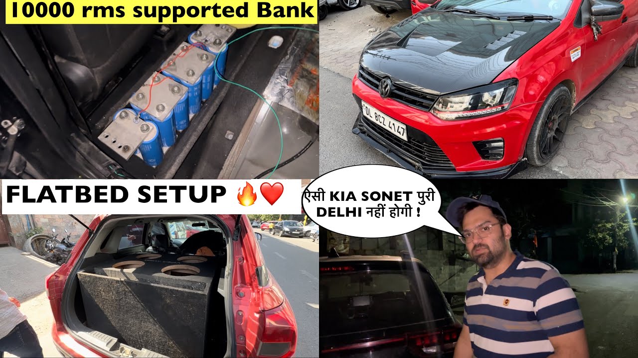 Brezza done with 6000 rms FLATBED SETUP! 10000 rms support Lithium Bank ...