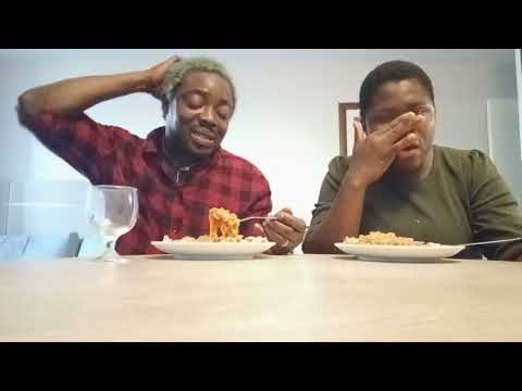 HOT  INDO MIE CHALLENGE  WITH MY WIFE MUBANK