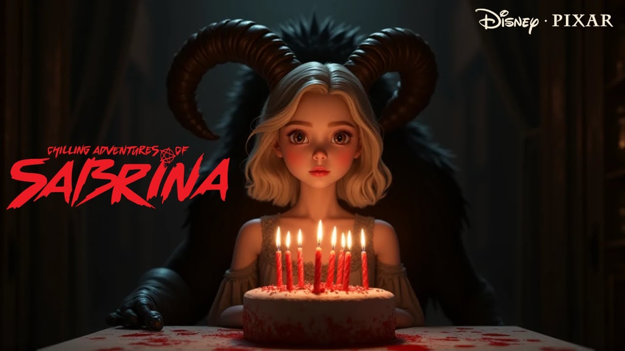 What If Sabrina Characters Were Created by Disney PIXAR ? Chilling ...