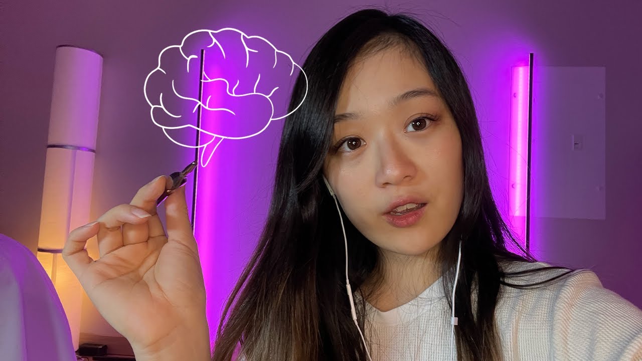 ASMR VR180 Lying Down | I paint on your NEURONS (monthly names video ...