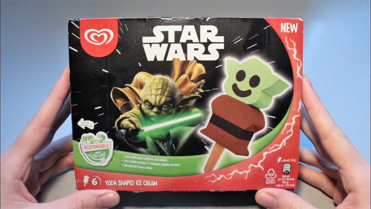 Star Wars Yoda Ice Cream Review - YouTube