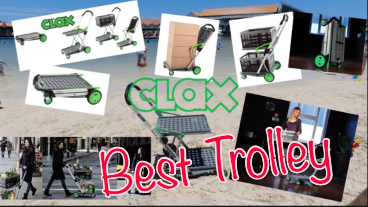 CLAX CART - Perfect Fold Up Trolley - YouTube