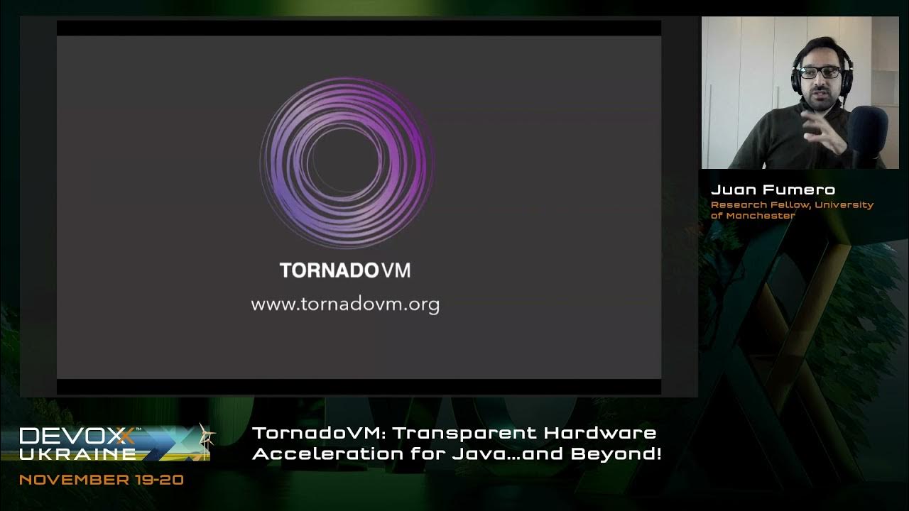 DeevoxxUA 2021. Juan Fumero. TornadoVM: Transparent Hardware Acceleration for Java…and Beyond ...
