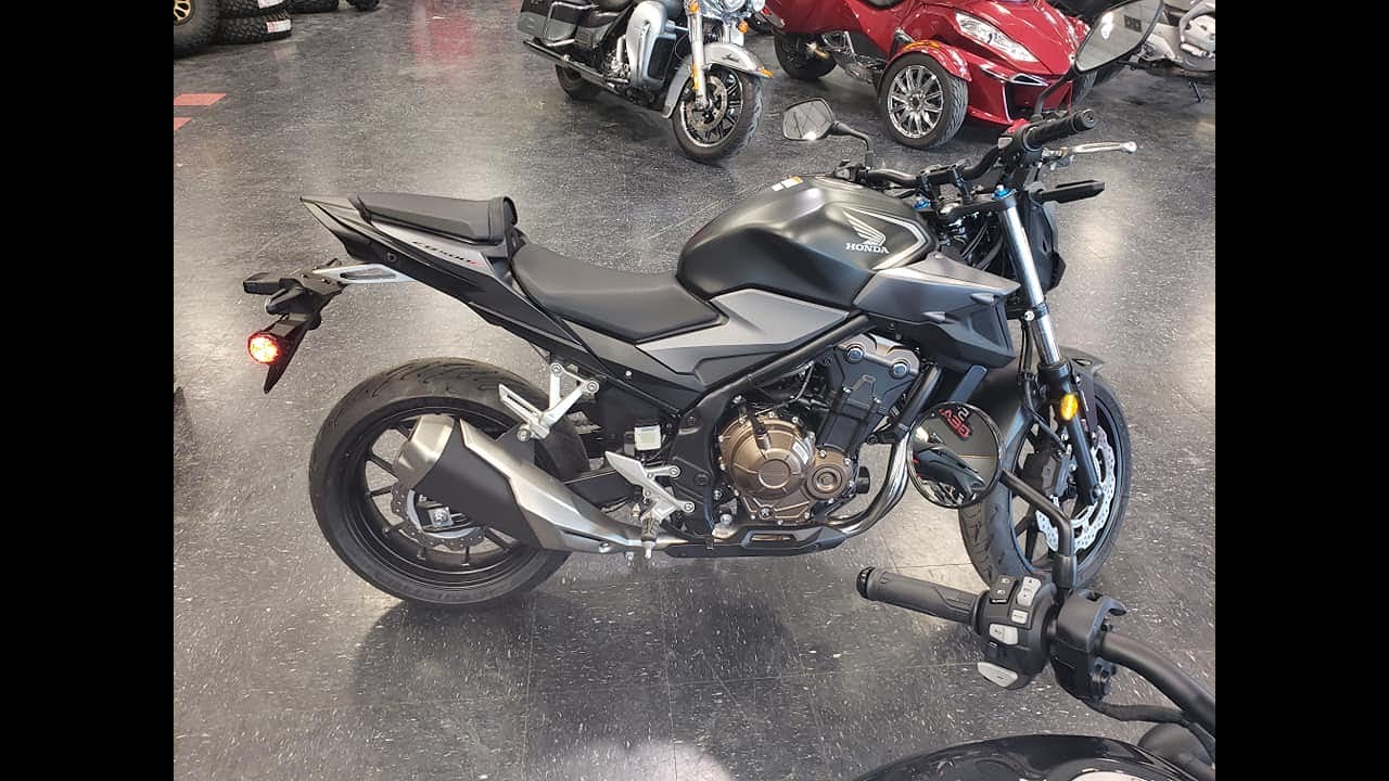 2021 Honda CB500F ABS first impression - YouTube