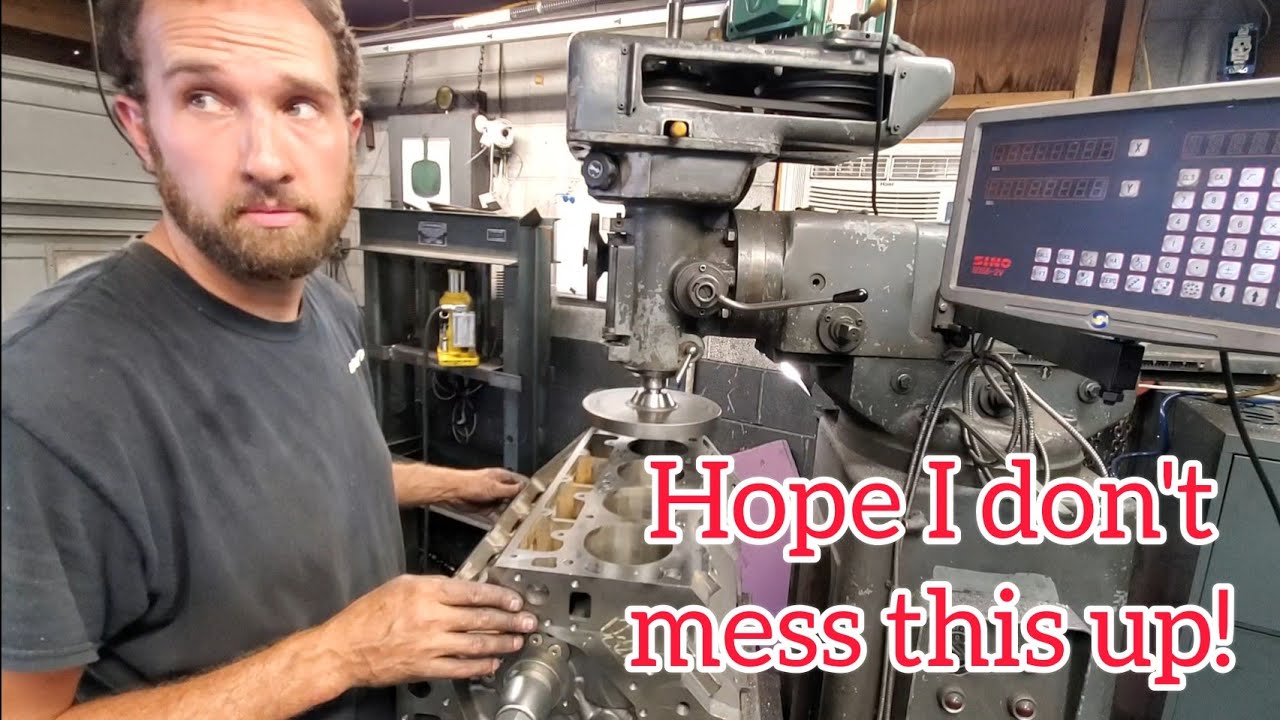 Machining My Own Engine Block | I Have No Idea What I'm Doing ...