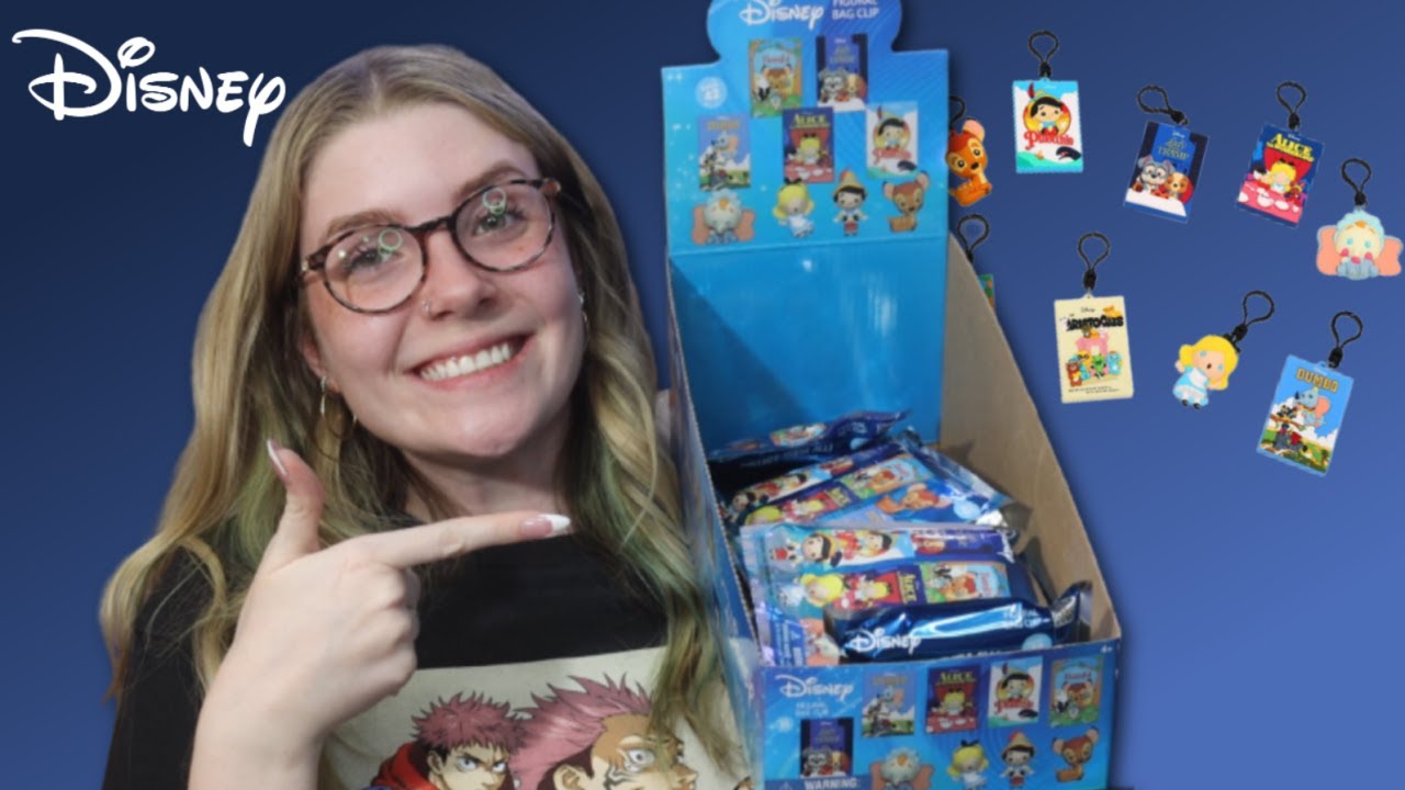 Disney Figural Keychains Series 42 BLIND BAG UNBOXING! - YouTube
