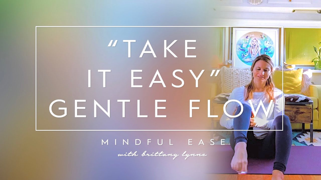 Take It Easy | 30 minute Gentle Yoga | Beautifully Awakening - YouTube