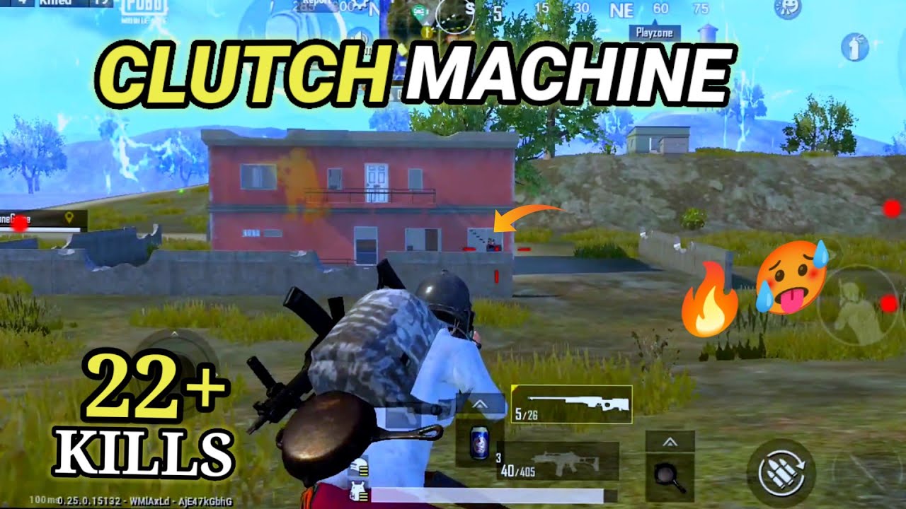 CLUTCH MACHINE 🔥22 KILLS FULL 1V4 CLUTCHES GAMEPLAY | PUBG MOBILE LITE ...
