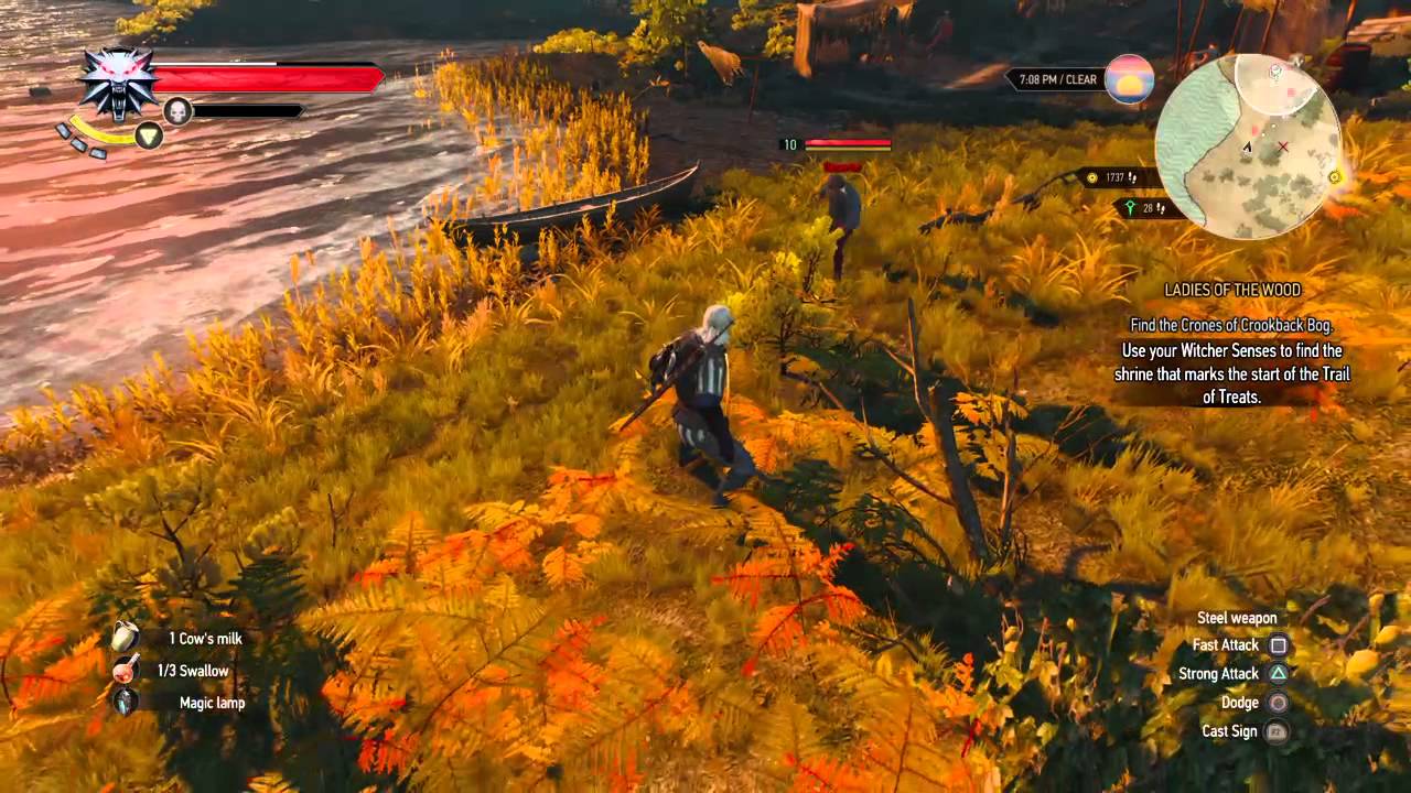 The Witcher 3: Wild Hunt just learned how to parry - YouTube