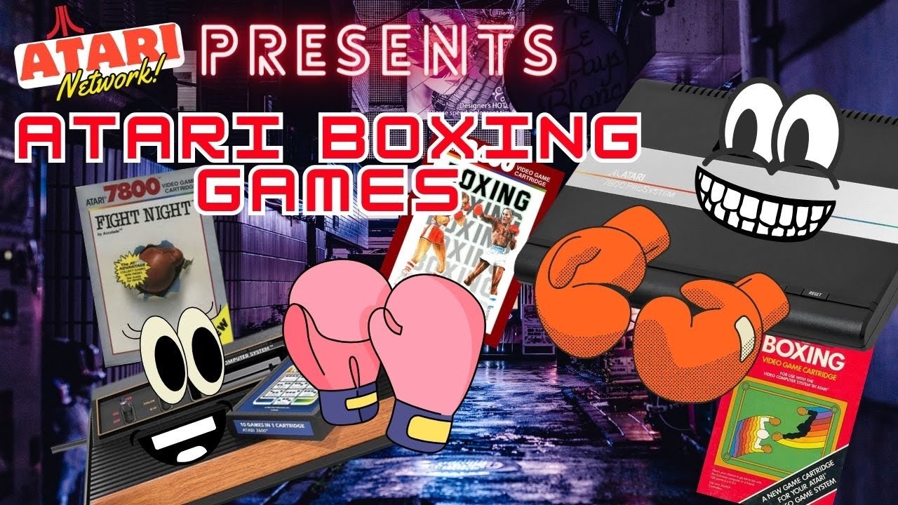 Atari Boxing Games Reviewed - YouTube