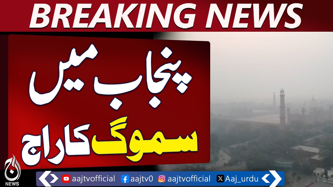 Punjab Smog Alert | Air Quality Crisis Continues | Health Warning ...