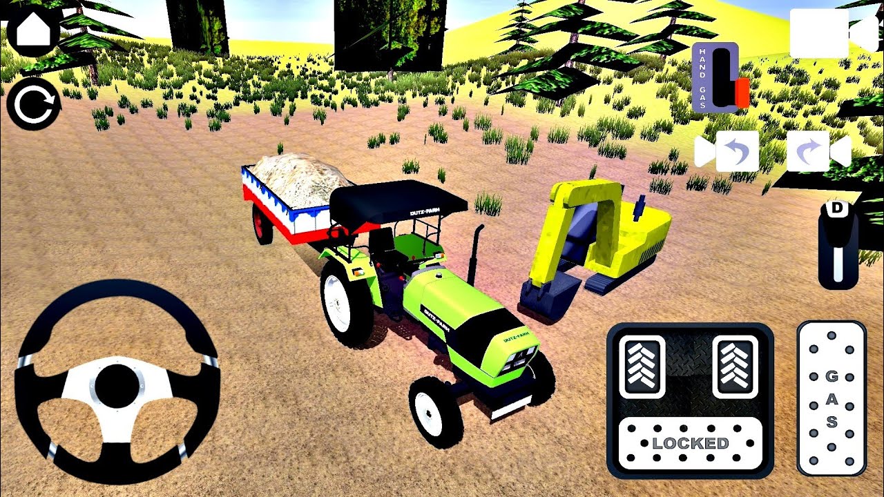 Indian Tractor Simulator 🚜💥 Gameplay 372√ || Best Tractor Games ...