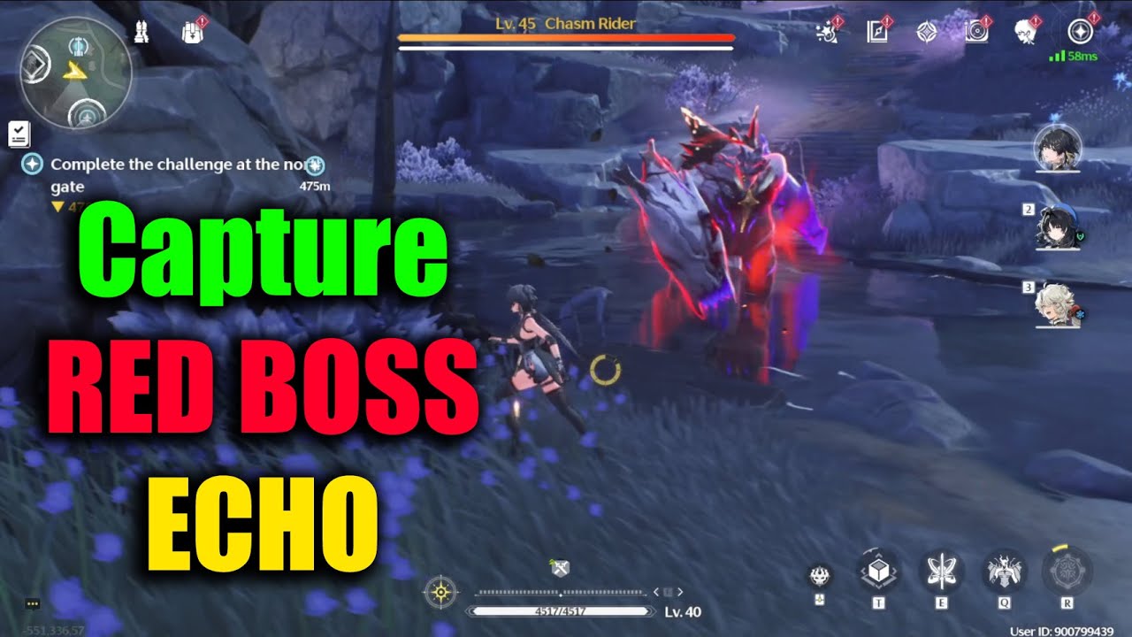 Wuthering Waves Capture Red Boss Echo - YouTube