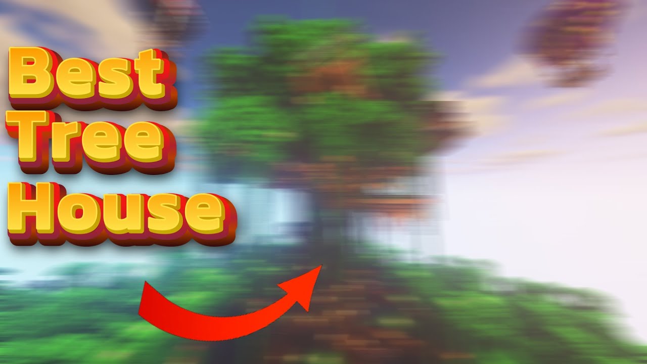 -The Most Insane Tree House In MINECRAFT- - YouTube