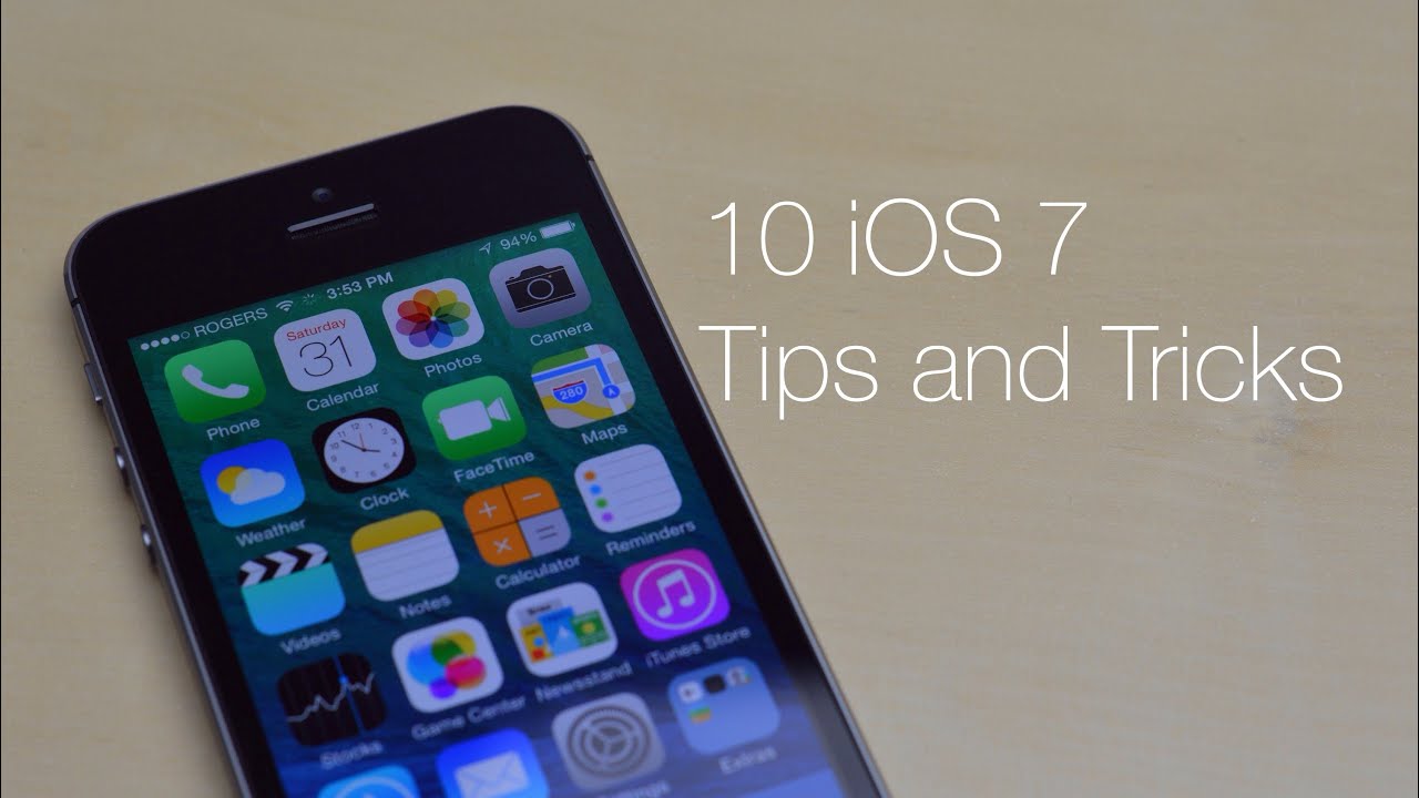 10 iOS 7 Tips and Tricks - YouTube
