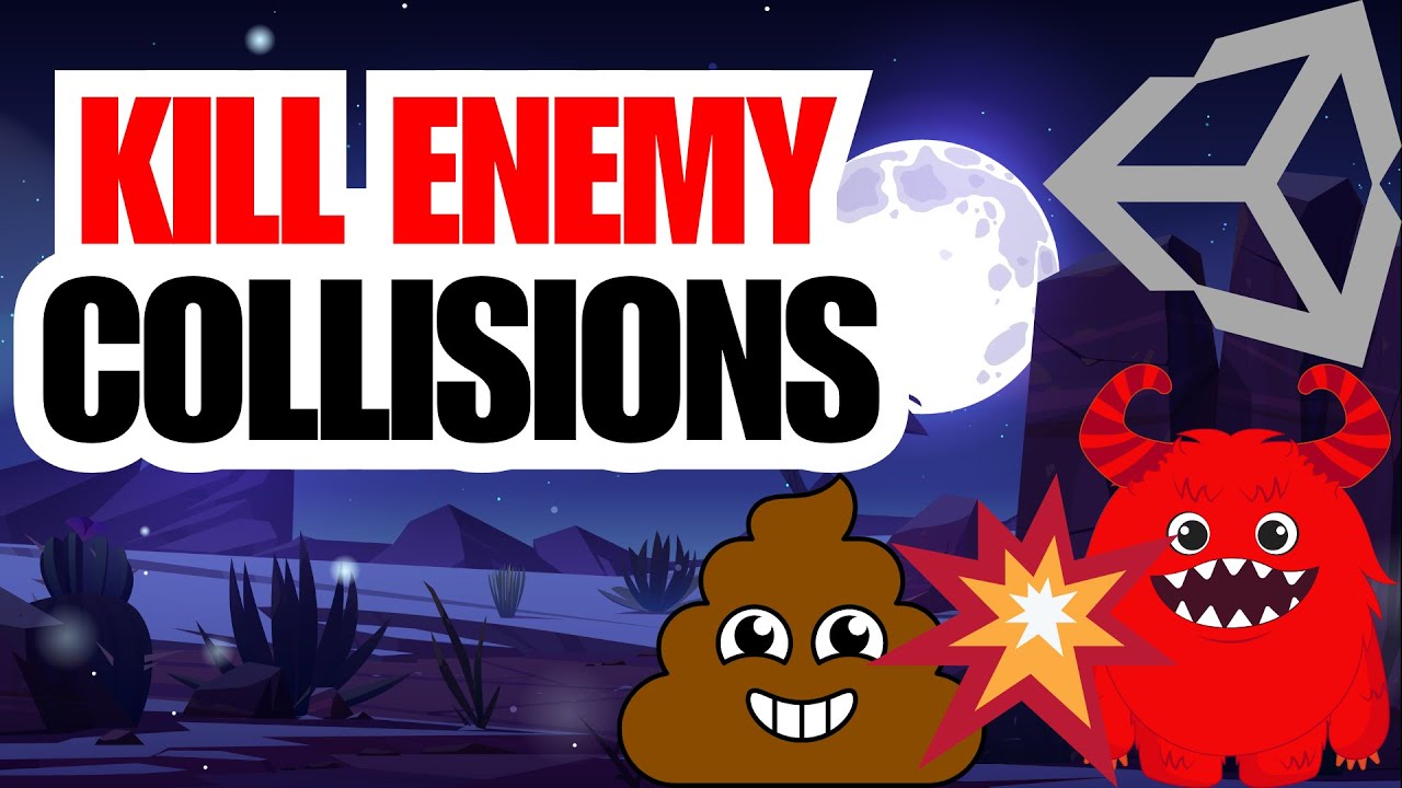How to kill enemy in unity using collisions (Unity Tutorial) How to kill enemy in unity using collisions (Unity Tutorial)