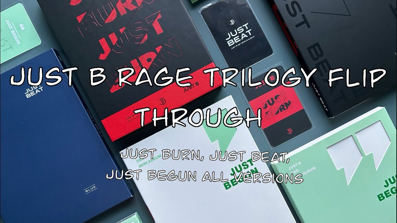 JUST B rage trilogy flip through and favourite moments #justb #onlyb - YouTube