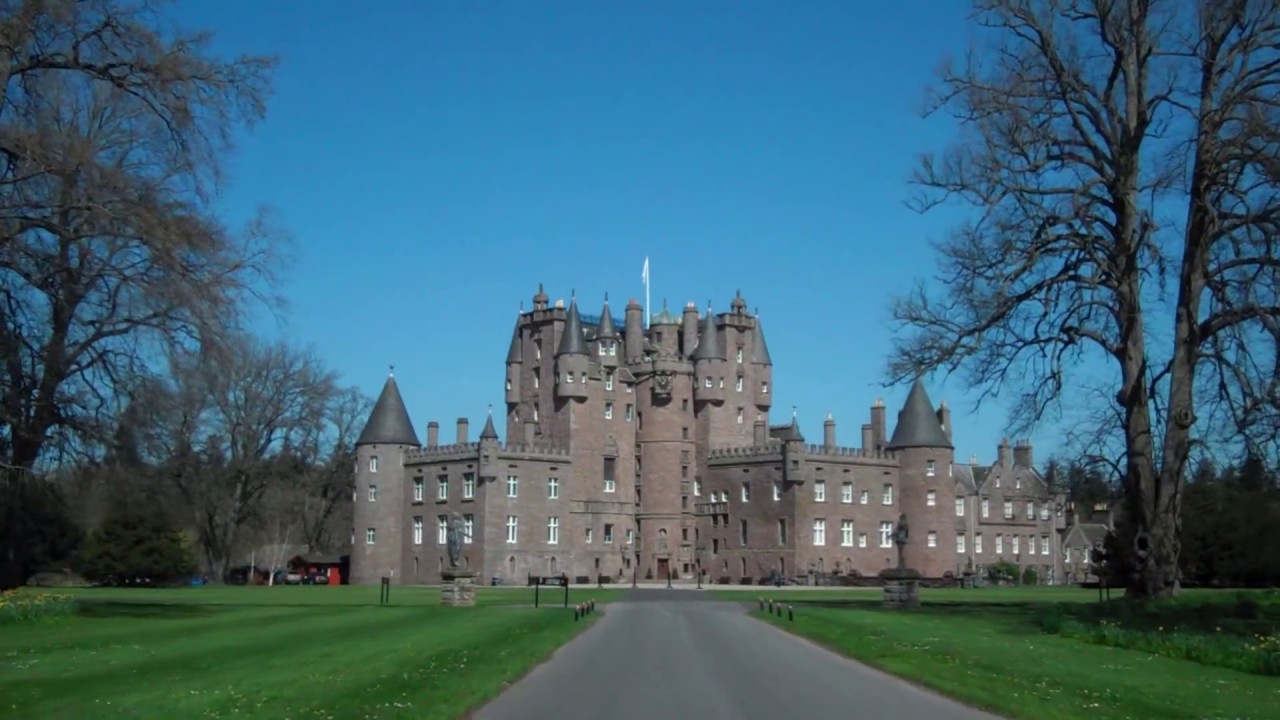 Spring Drive From Coupar Angus To Meigle And Glamis Castle Scotland ...