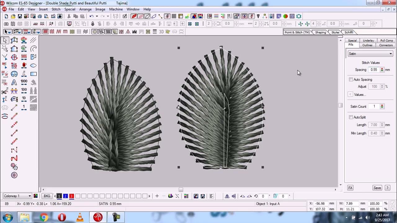Wilcom-How to make a Beautiful Object in Wilcom Software English #wilcom #tutorial #embroidery ...