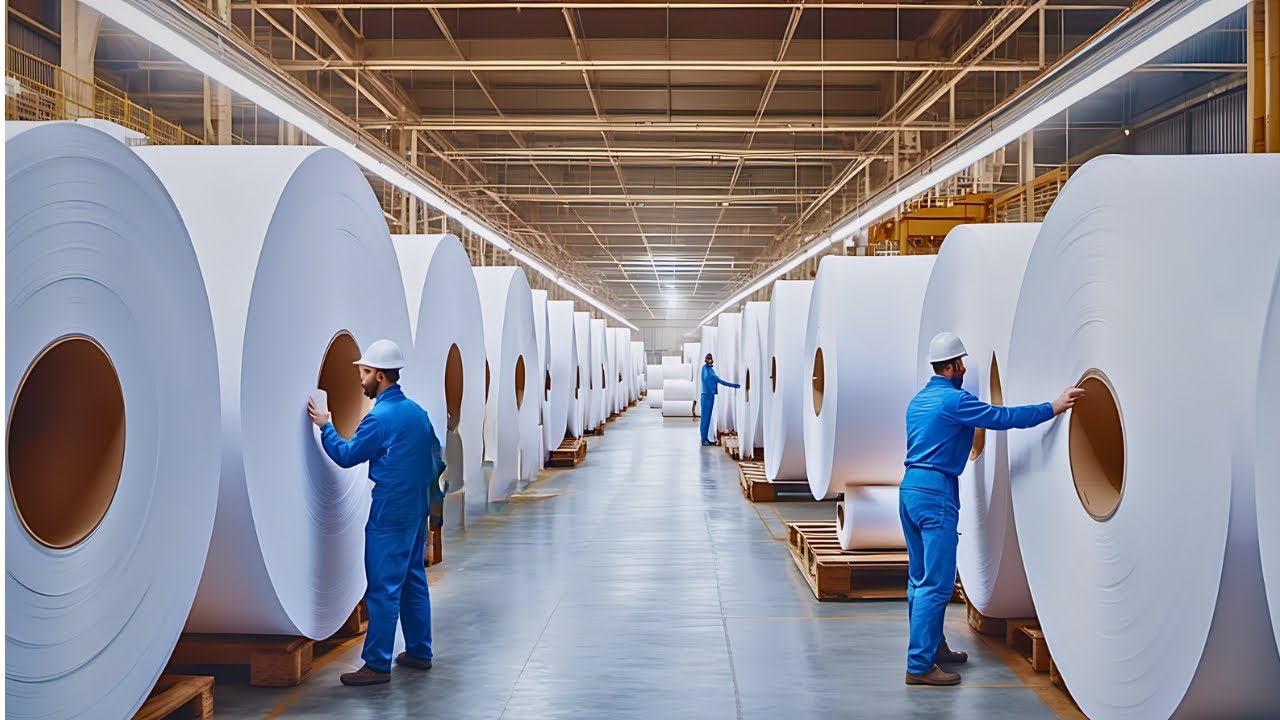 How Paper Is Made! - YouTube