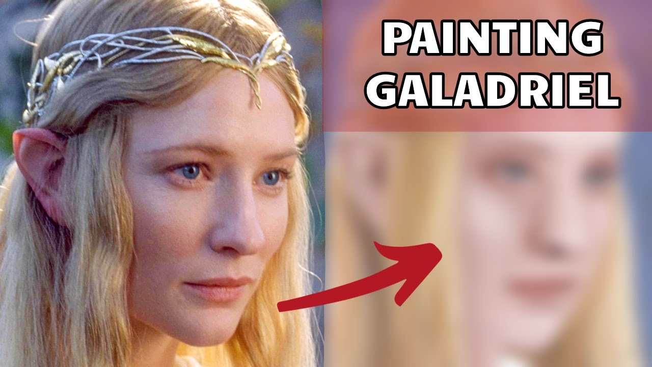 Drawing Galadriel & talking about The Lord of the Rings - YouTube