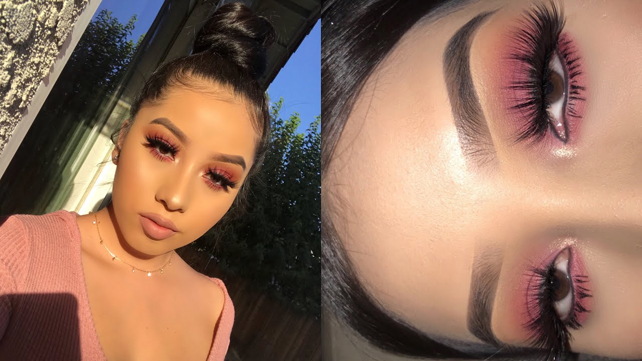 Soft And Easy Berry Makeup Tutorial | Jocy Reyes - YouTube